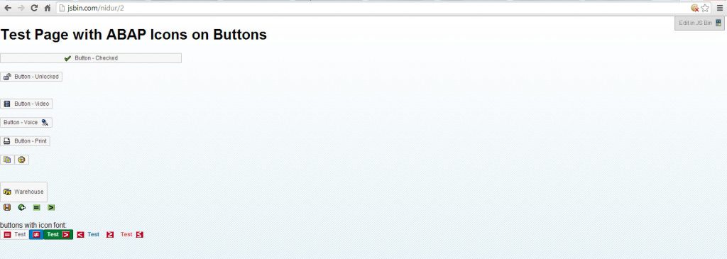 Abap Icon Explorer Sapui5 Application Sap Tips